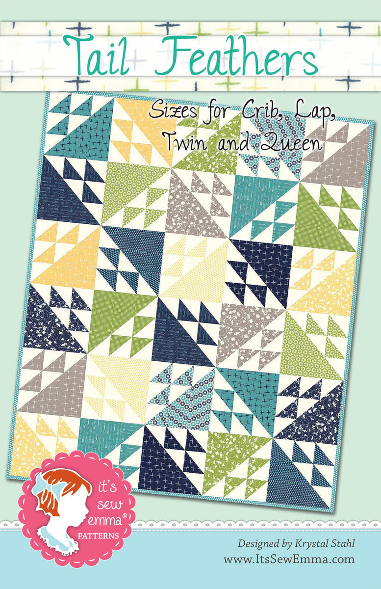 Tail Feathers Quilt Pattern ISE-173 – Stitch Ferndale